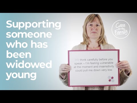 How To Support A Friend Or Family Member Who Has Been Widowed Young