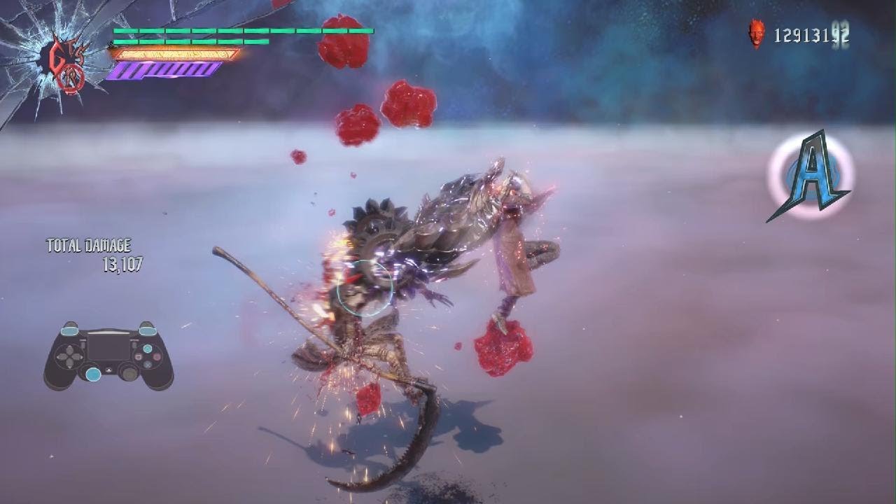 Devil May Cry 5 Dante Combo Practice 2 Youtube