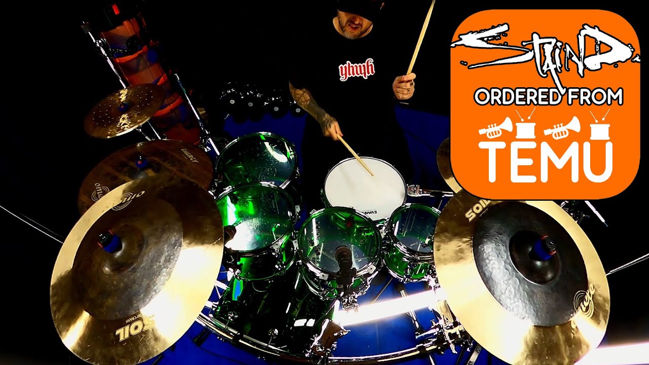 Staind Ordered From Temu Drums Drum Drummer Drumcover Drumming