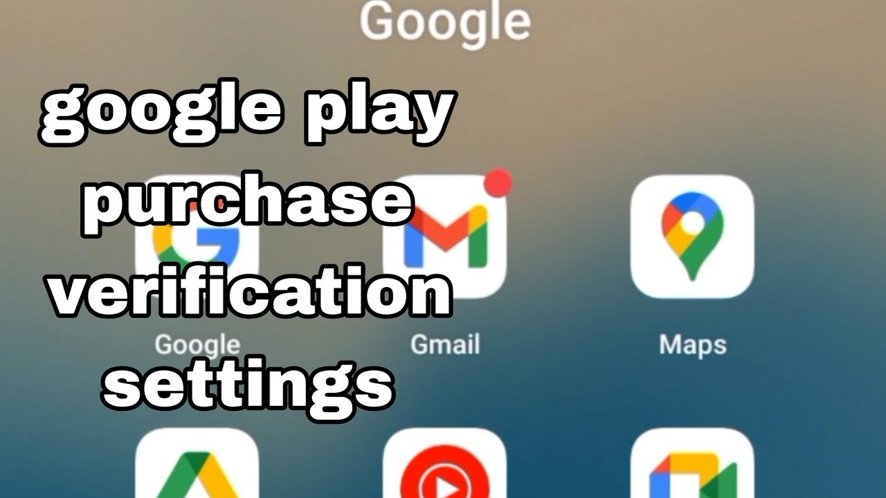 Google Play Purchase Verification Settings Successful Thanks Ytube