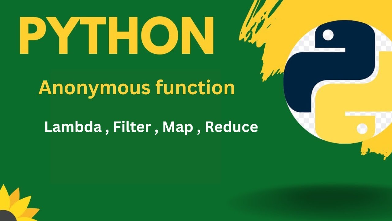 Anonymous Function And File Handling In Python Youtube