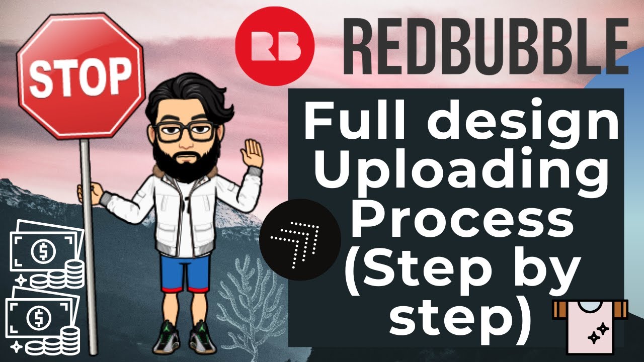 How To Post A Design On Redbubble Full Step By Step Tutorial Youtube
