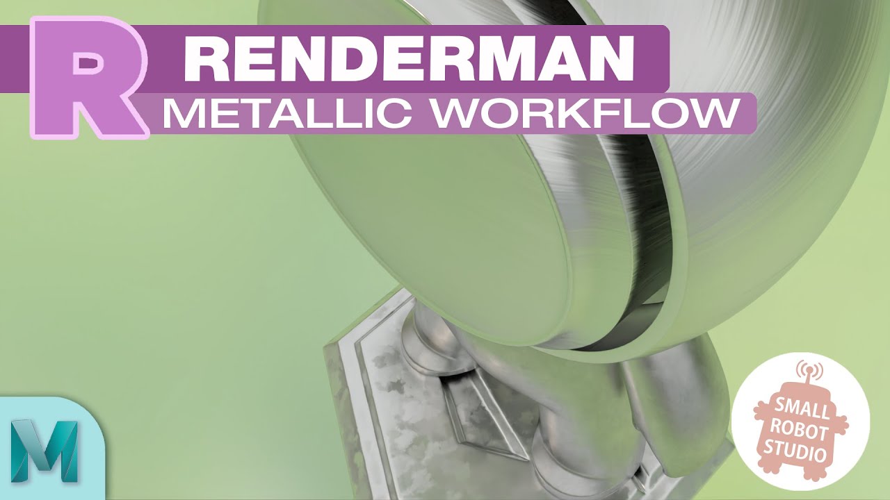 Renderman 24 Metallic Workflow Tutorial Youtube