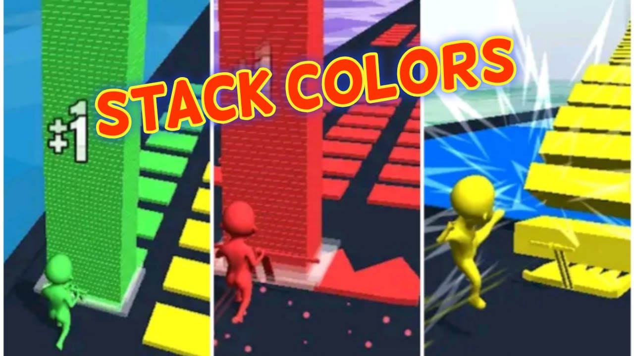Stack Colors Gameplay Walkthrough For Android Ios Youtube