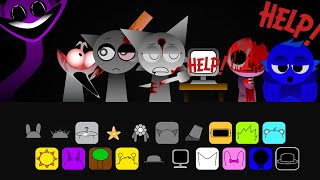 Full Dark Incredibox Sprunki Horror They Are Not Real V8 Dystopia