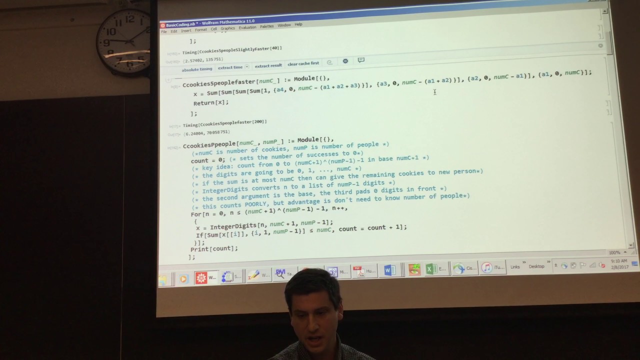Math331 Lec02 Introcoding Youtube