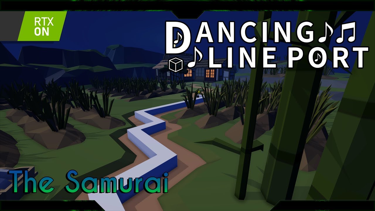 Dancing Line The Samurai Post Processing Youtube
