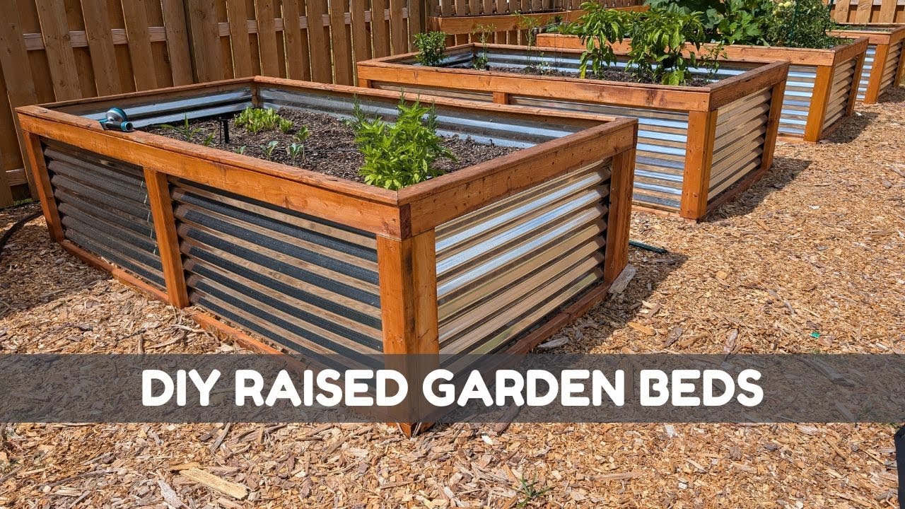 How To Make Raised Garden Beds Youtube