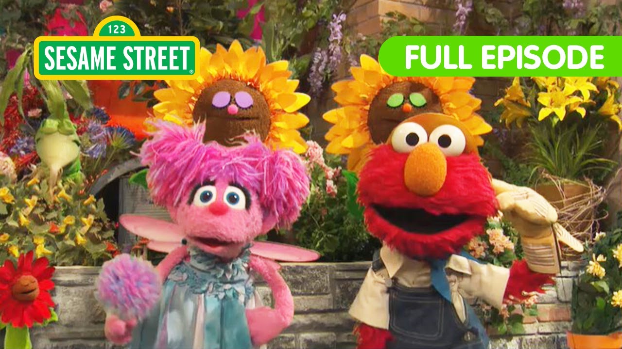 Elmo And Abby S Fairy Garden Games Sesame Street Full Episode Youtube