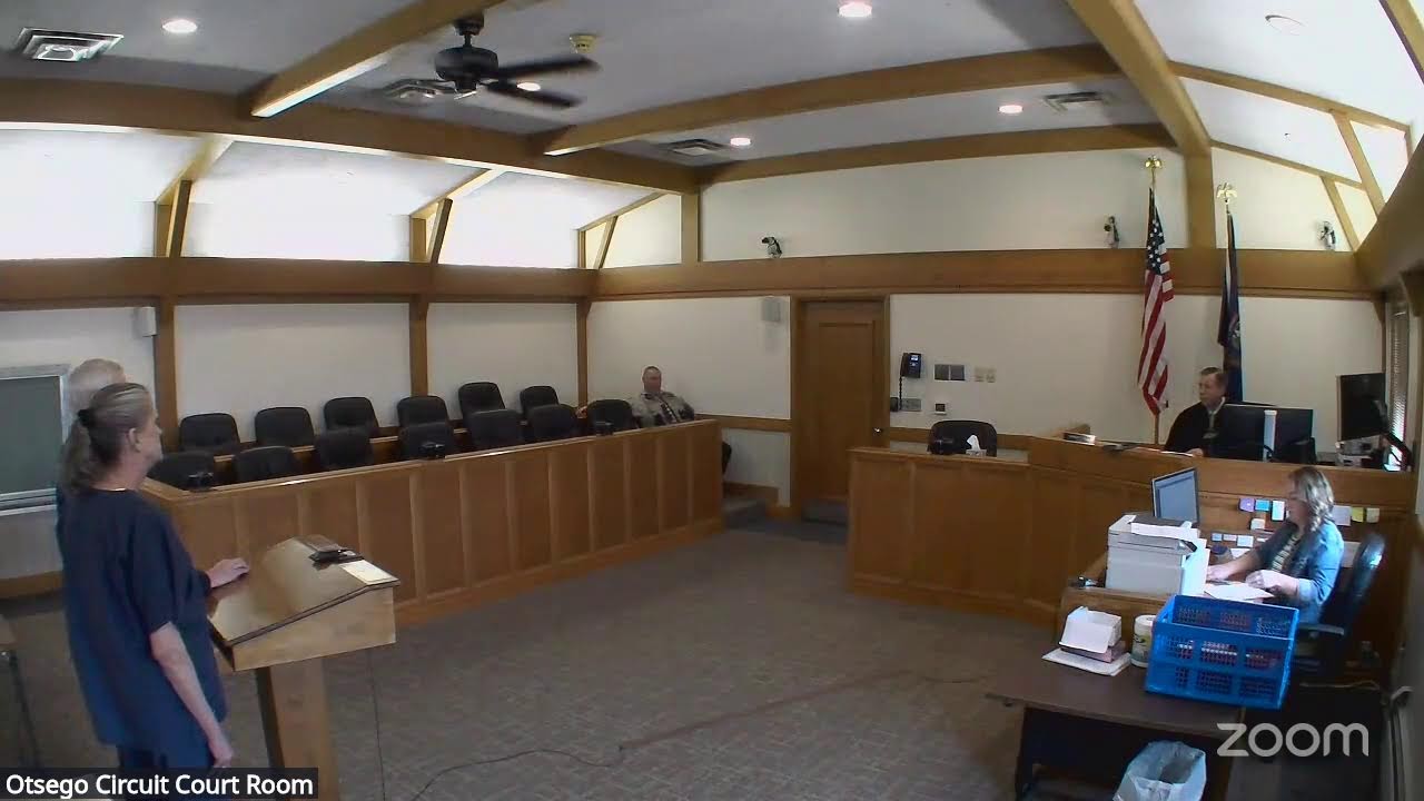 46th Circuit Court Judge George Mertz Otsego County 5 7 25 Youtube