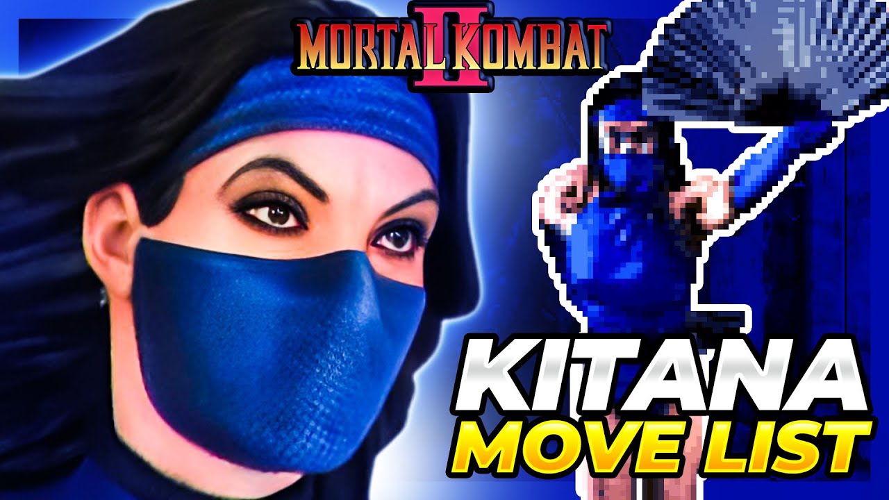 Kitana Move List Mortal Kombat Ii Mk2 Youtube