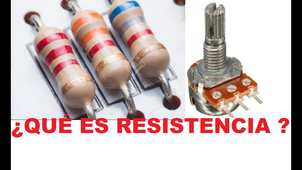 Resistencia Eléctrica Y Su Clasificación Youtube