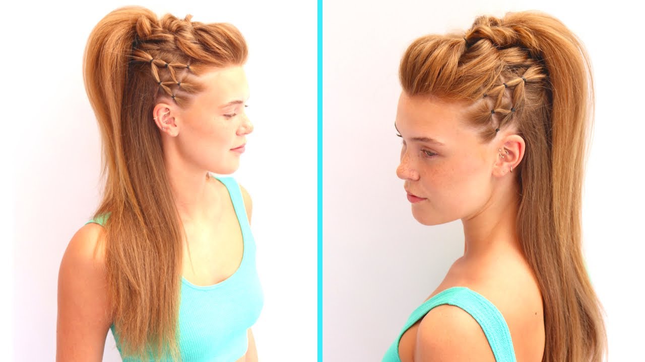 Braided Viking Hairstyle Youtube
