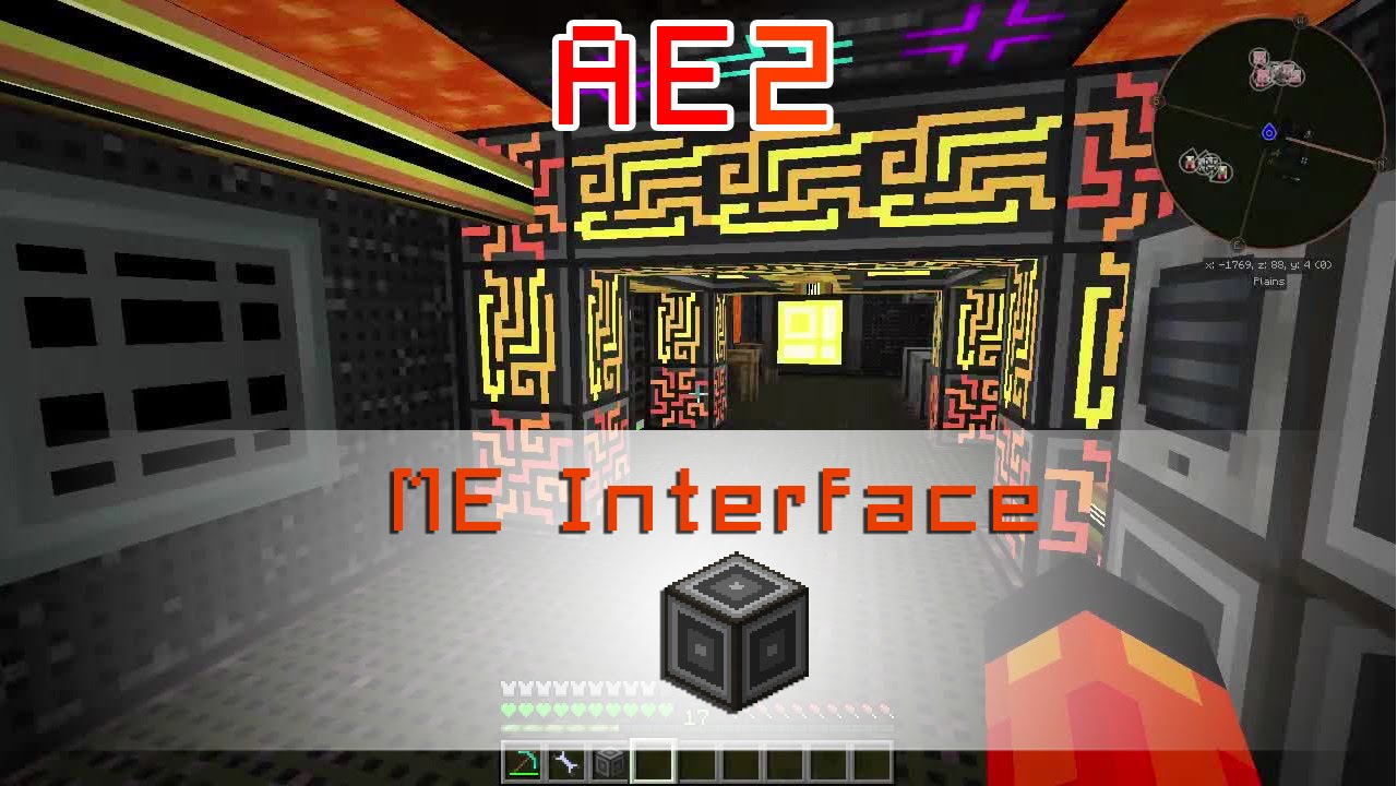 Me Interface D Applied Energistics 2 Ae2 Youtube