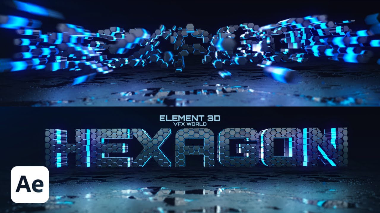 Element 3d Tutorial Element 3d Text Animation Youtube