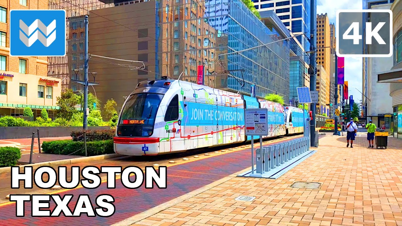 4k Downtown Houston In Texas Usa Walking Tour Travel Guide рџћ