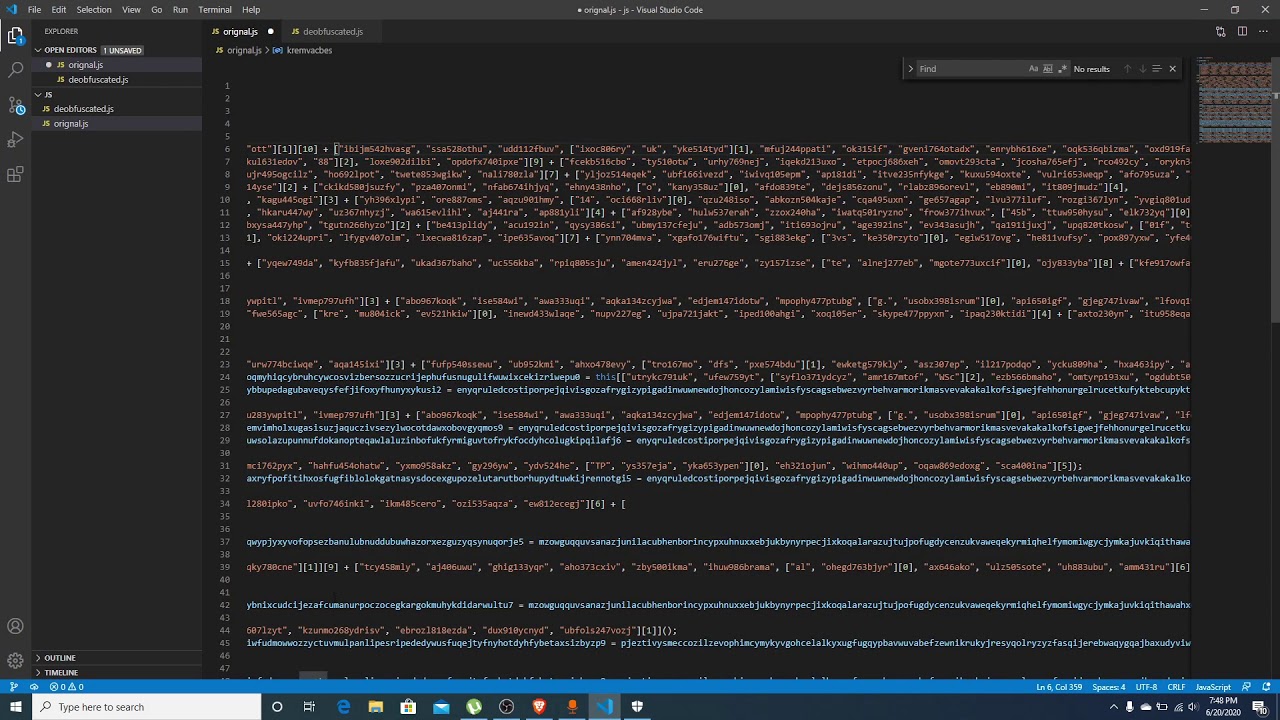 Malware Analysis 002 Javascript Deobfuscation Dealing With Arrays