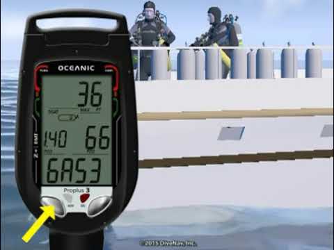 Oceanic Proplus 3 Dive Computer Tutorial M6s5 Youtube