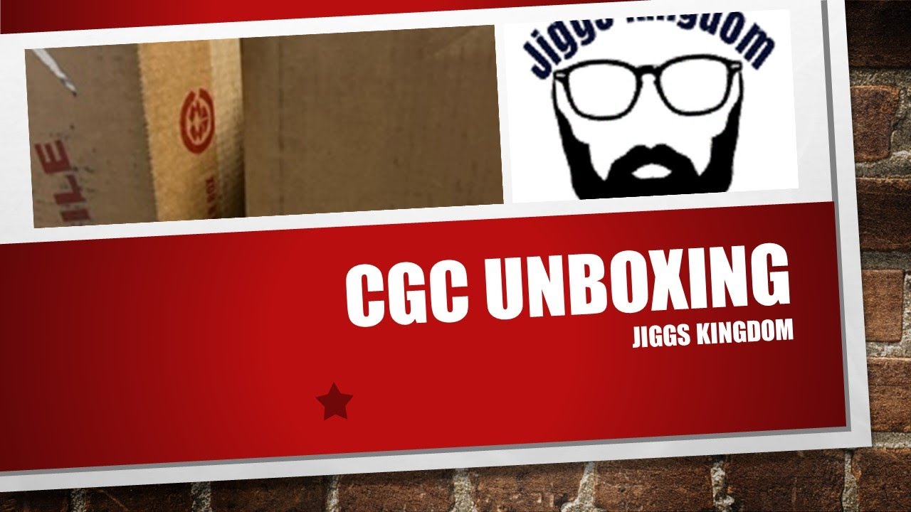 Cgc Unboxing Youtube