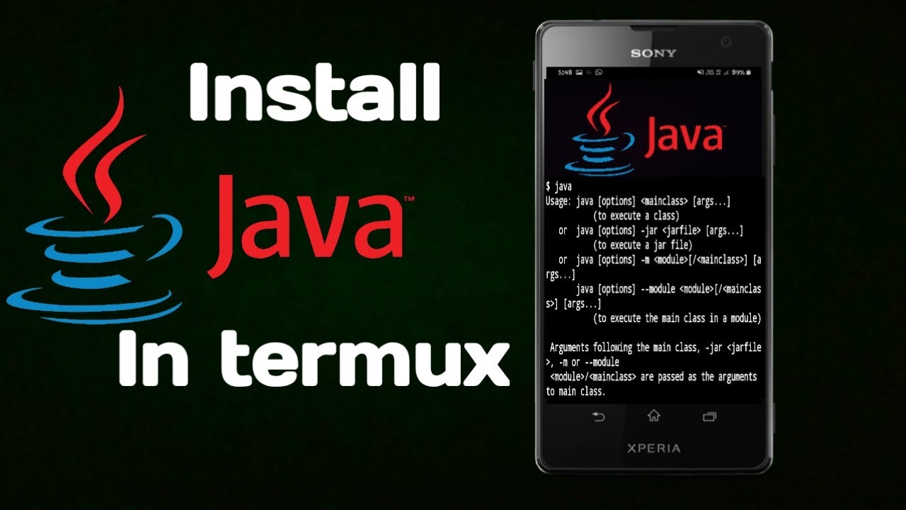 How To Install Java In Termux Youtube