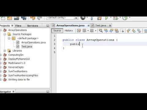 20 Creating Two Java Files In Netbeans Youtube