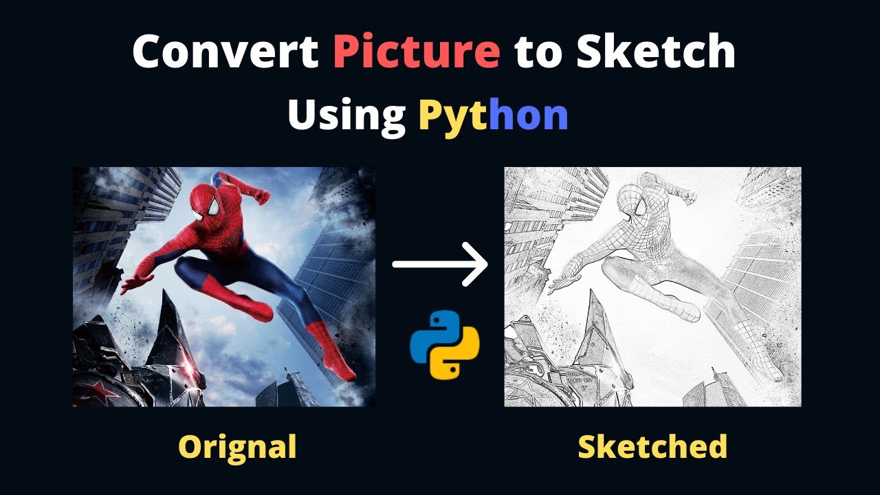 Pencil Sketch Using Python How To Convert Picture To Pencil Sketch