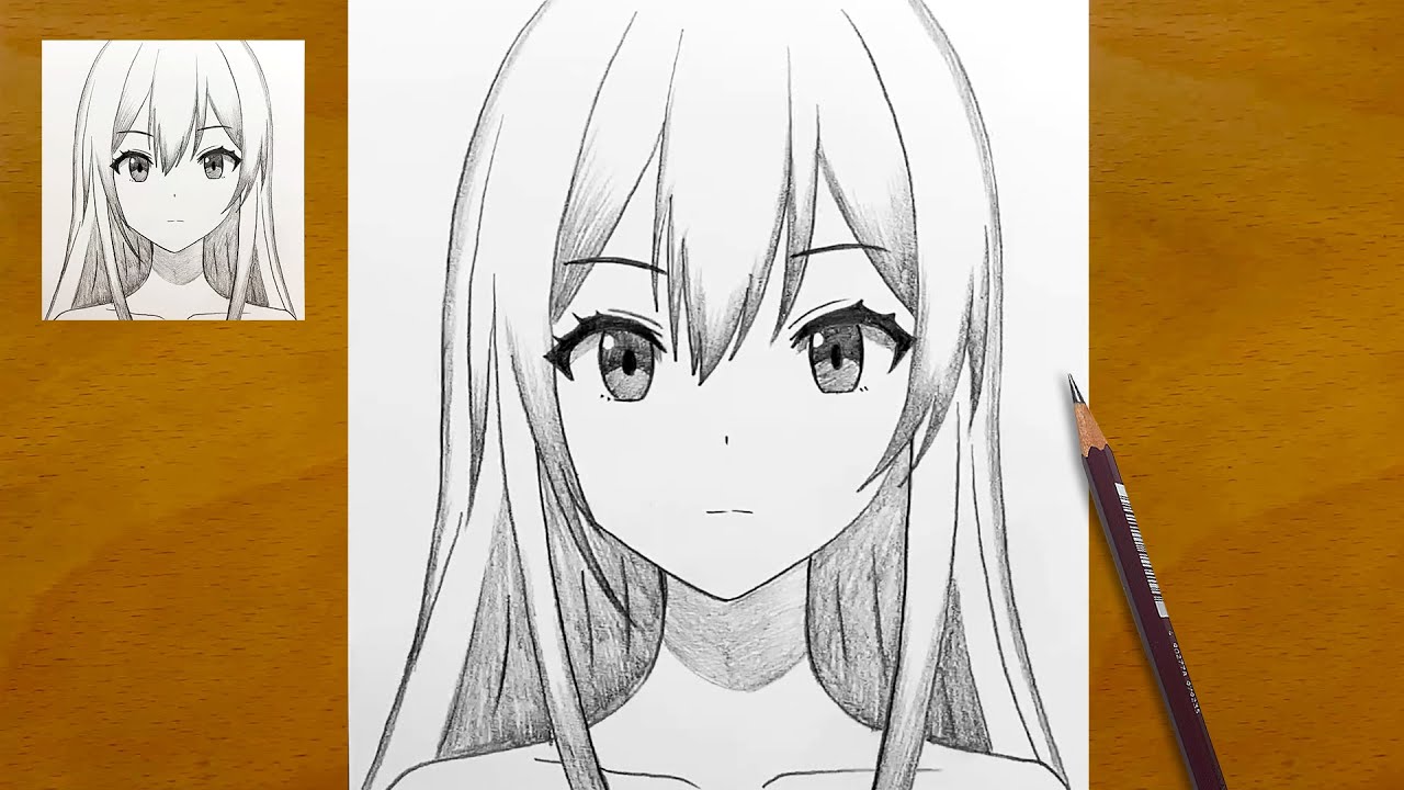 Cute Anime Face To Draw