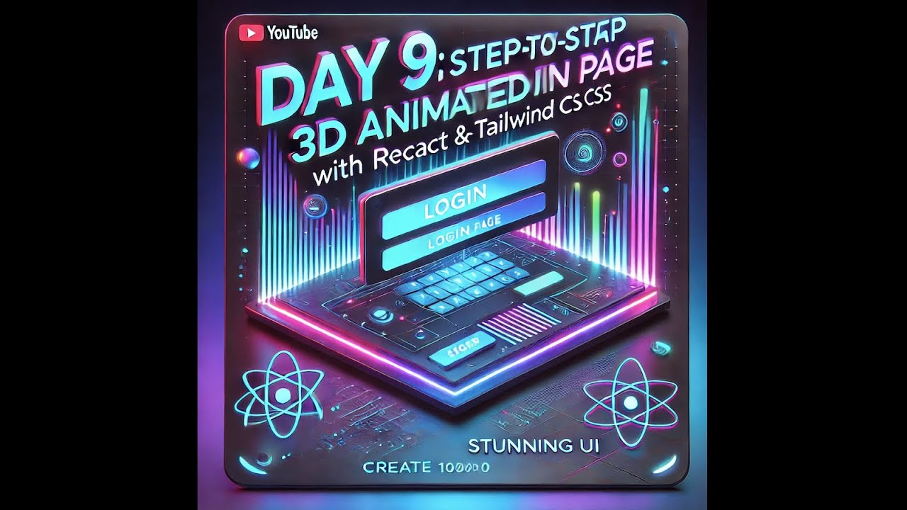Day 9 Step By Step Login Page With React Tailwind Css Reactjs