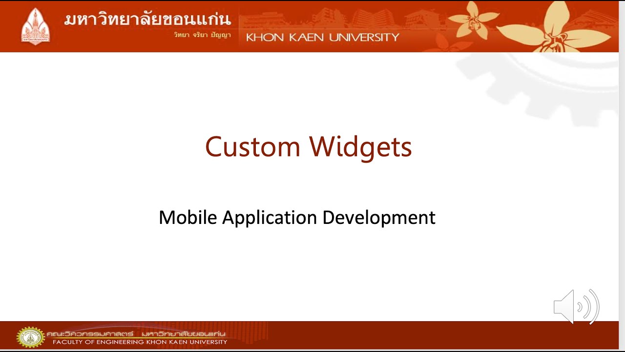 Custom Widgets Youtube