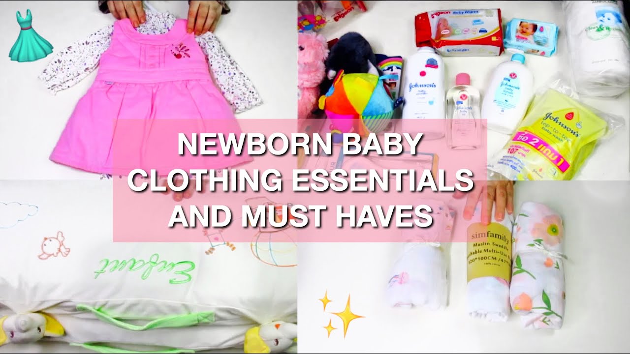 Newborn Baby Clothing Essentials Must Haves Newborn Haul Youtube