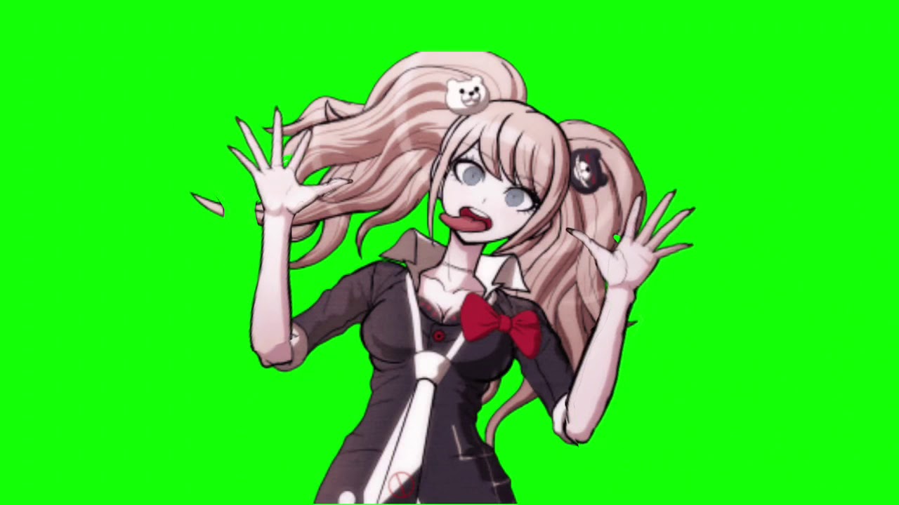 Junko Enoshima Danganronpa Green Screen Youtube