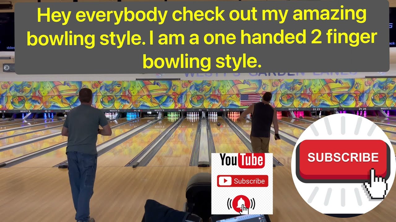 I M A One Handed 2 Finger Bowling Style Release Youtube
