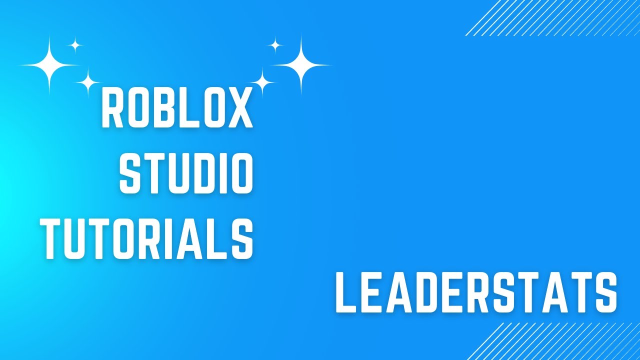 How To Make Leaderstats Roblox Studio Youtube