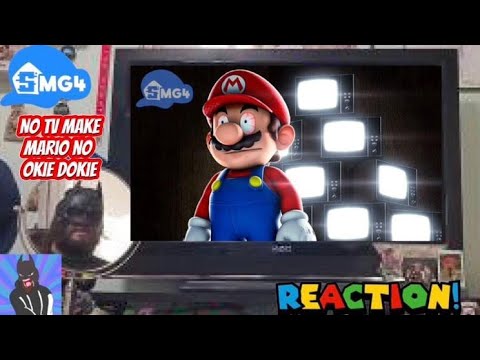 Reaction Smg4 No Tv Make Mario No Okie Dokie Youtube