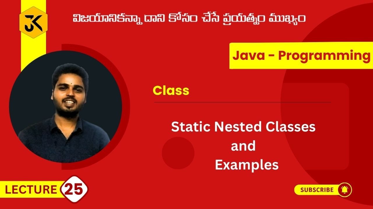 25 Java Class Static Nested Classes In Java Examples Java