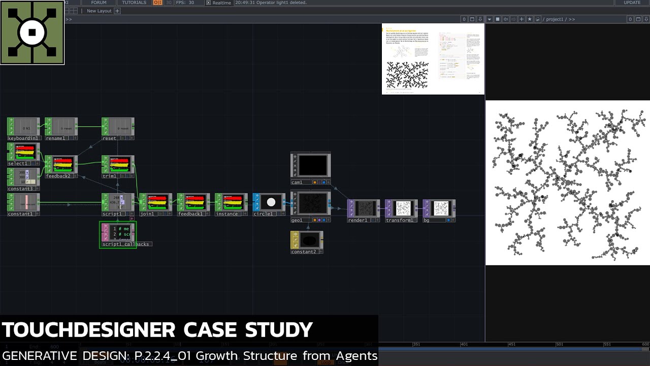 Touchdesigner Tutorial 53 Case Study Generative Design P 2 2 4 01