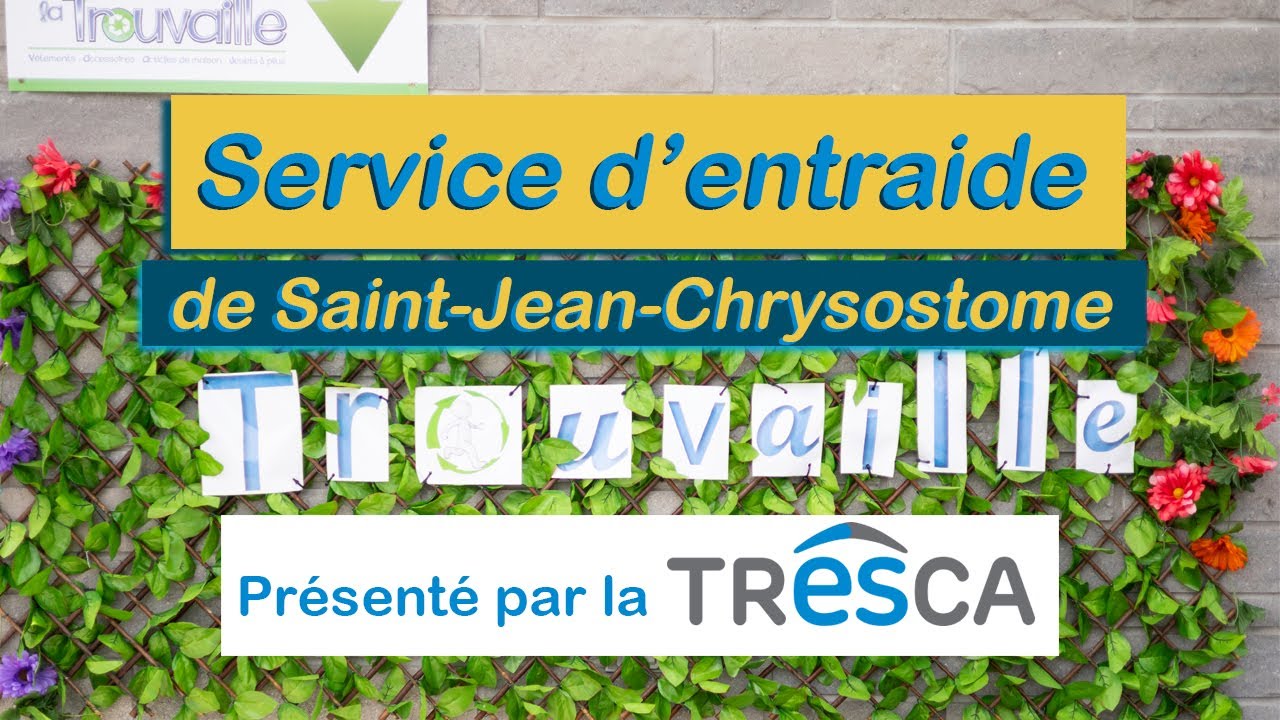 La Trésca Présente Service D Entraide Saint Jean Chrysostome Youtube