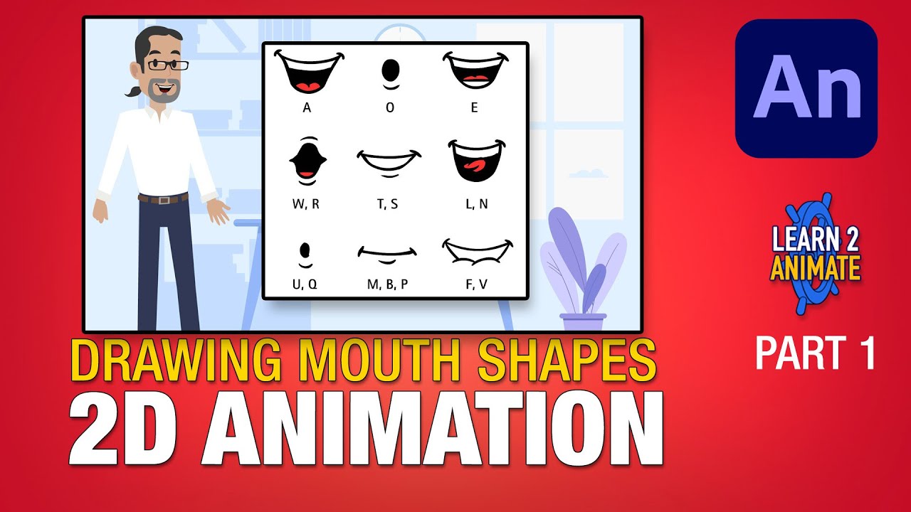 How To Lip Sync In Adobe Animate Cc Tutorial Lip Sync Learning Adobe