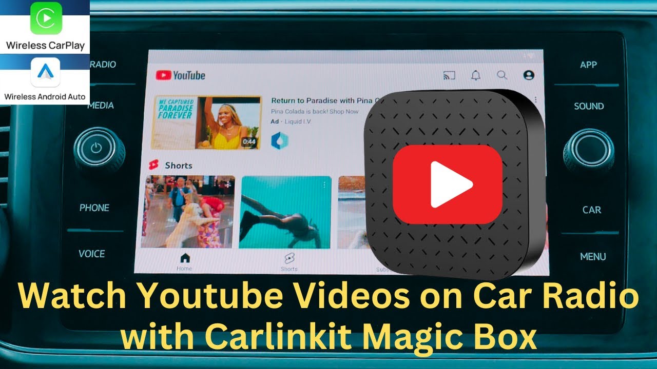 Watch In Your Car With Carlinkit Magic Box Youtube