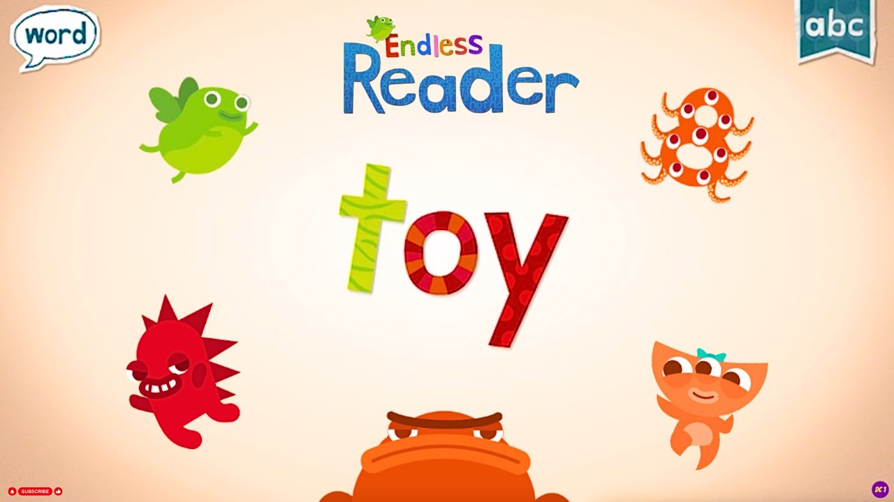 Endless Reader Embrace Toy Improve Sight Word Understanding