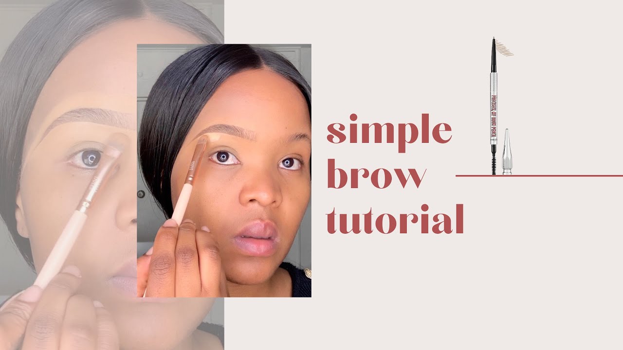 Simple Brow Tutorial Youtube