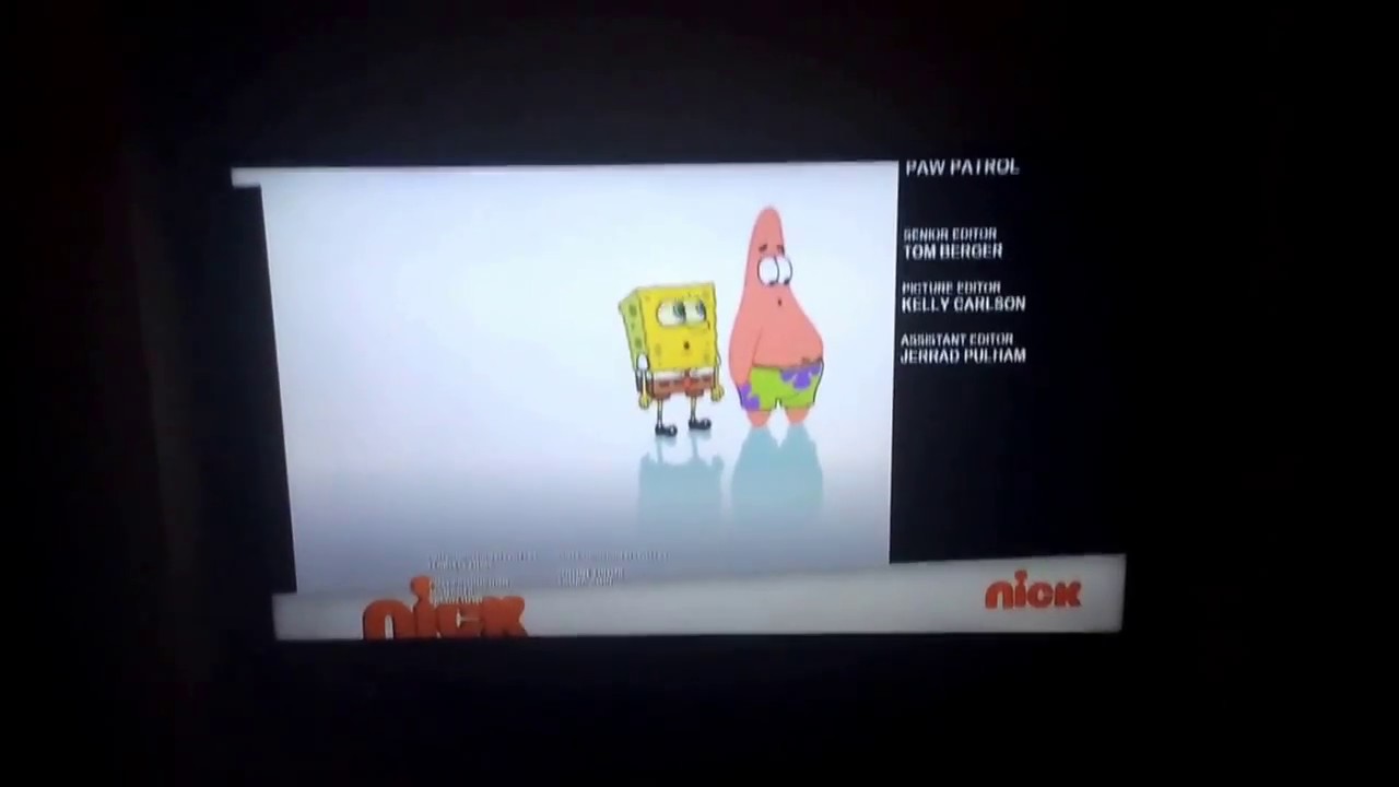 Nickelodeon Split Screen Credits Error 8 21 17 Youtube