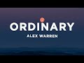 Alex Warren Ordinary Lyrics 1 Hour Rhythm Me Mp3 Music & Mp4 video ...