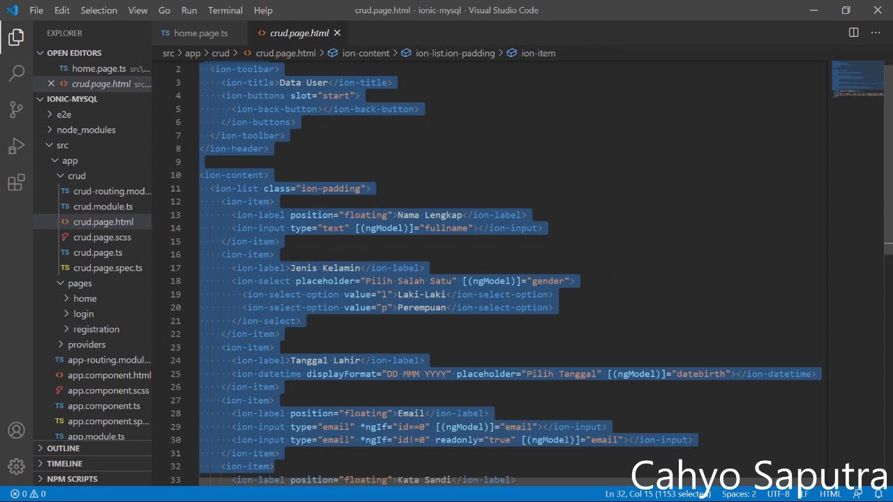 Ionic Part 3 Youtube