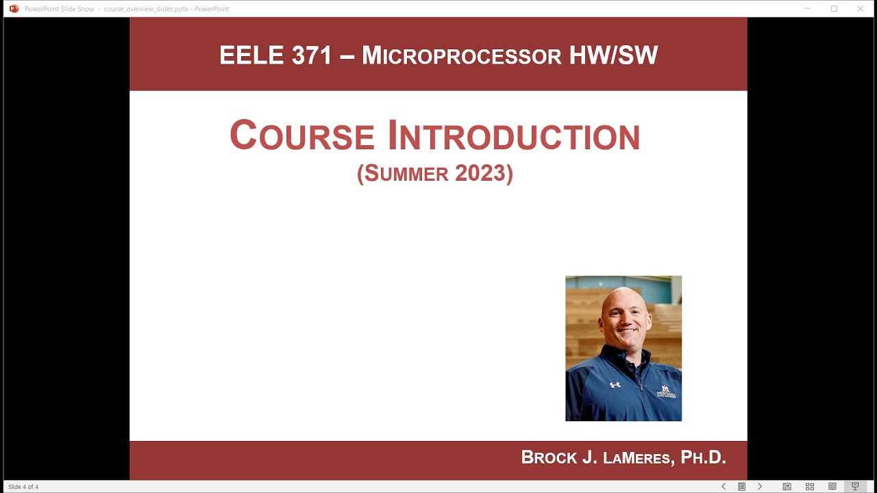 Eele 371 Microprocessor Hw Sw Systems Aka Embedded Systems