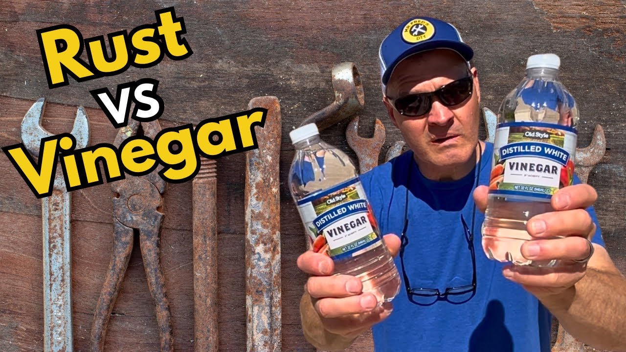 Vinegar Vs Rust Remover Brands Youtube