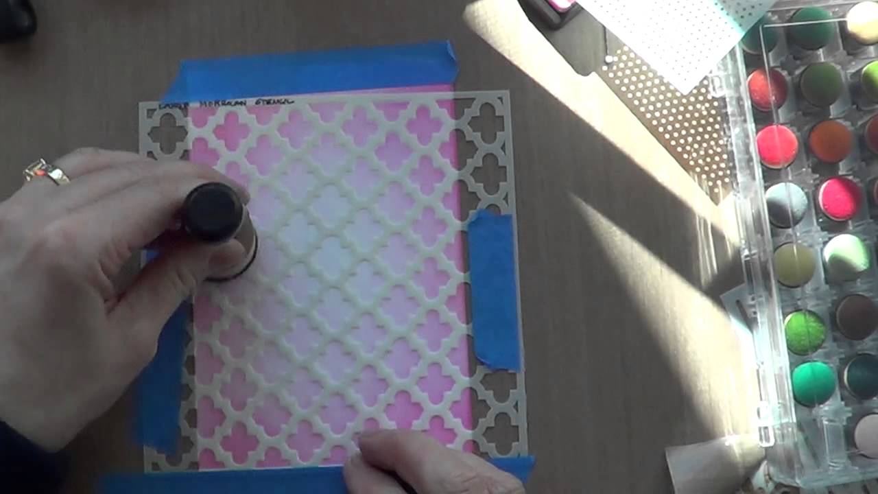 Layering Stencils Youtube