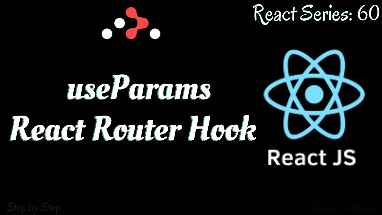 60 React Router Hooks Complete Guide To Useparams Hook Youtube
