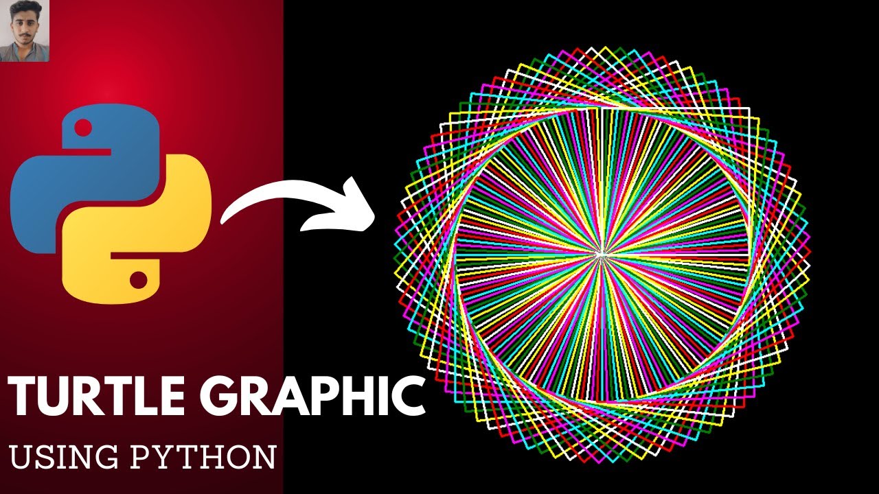 Python Turtle Create A Amazing Graphics Advance No Talking Youtube