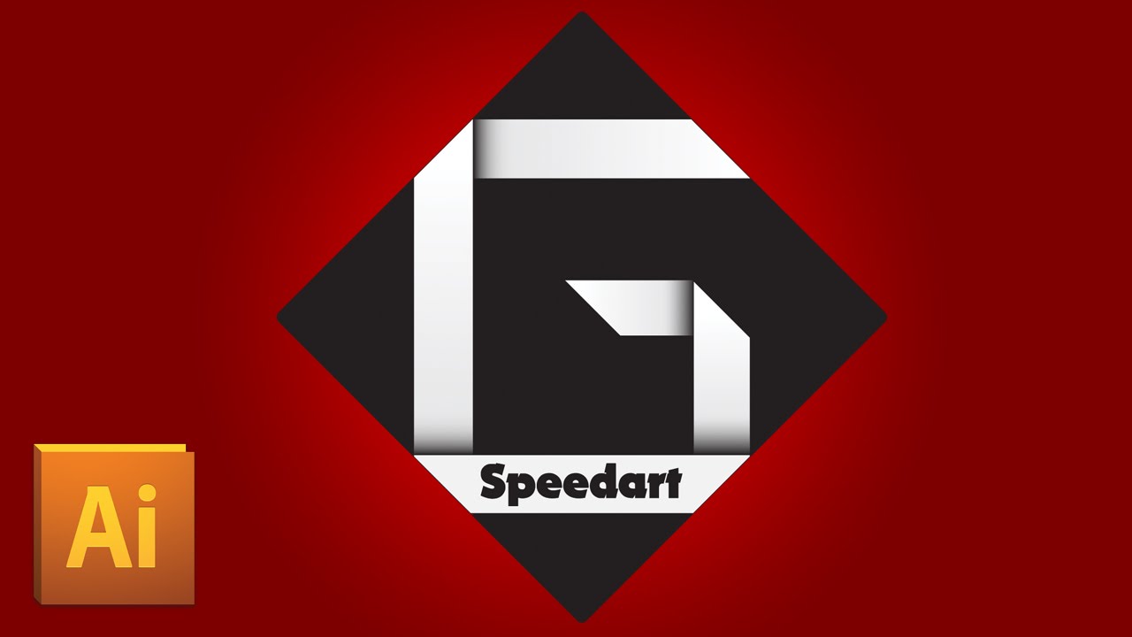 Speed Art Logo Create Adobe Illustrator Youtube